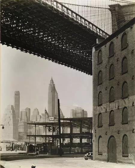 Bernice Abbott's Brooklyn Bridge