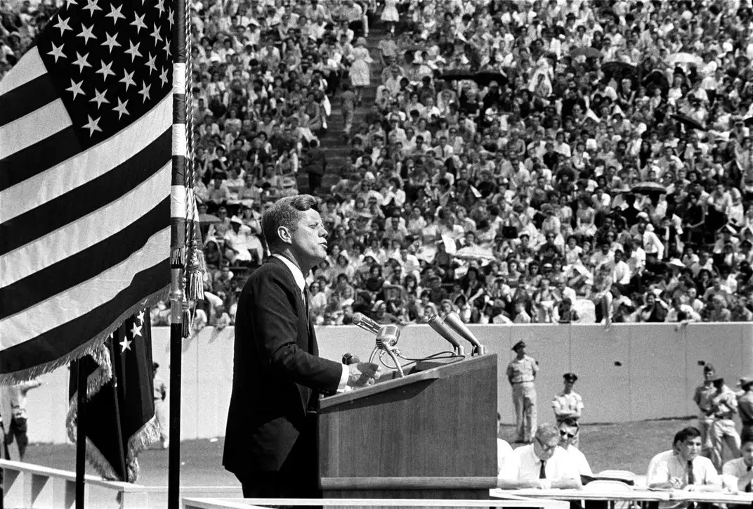 President Kennedy Rice Universiteit toespraak