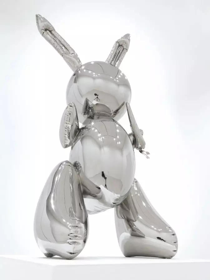 Jeff Koons' 'Rabbit' Avunja Rekodi ya Mnada kwa Kazi Ghali Zaidi ya Msanii Hai