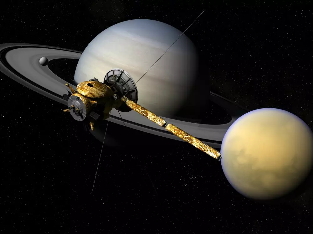 Cassini Titani