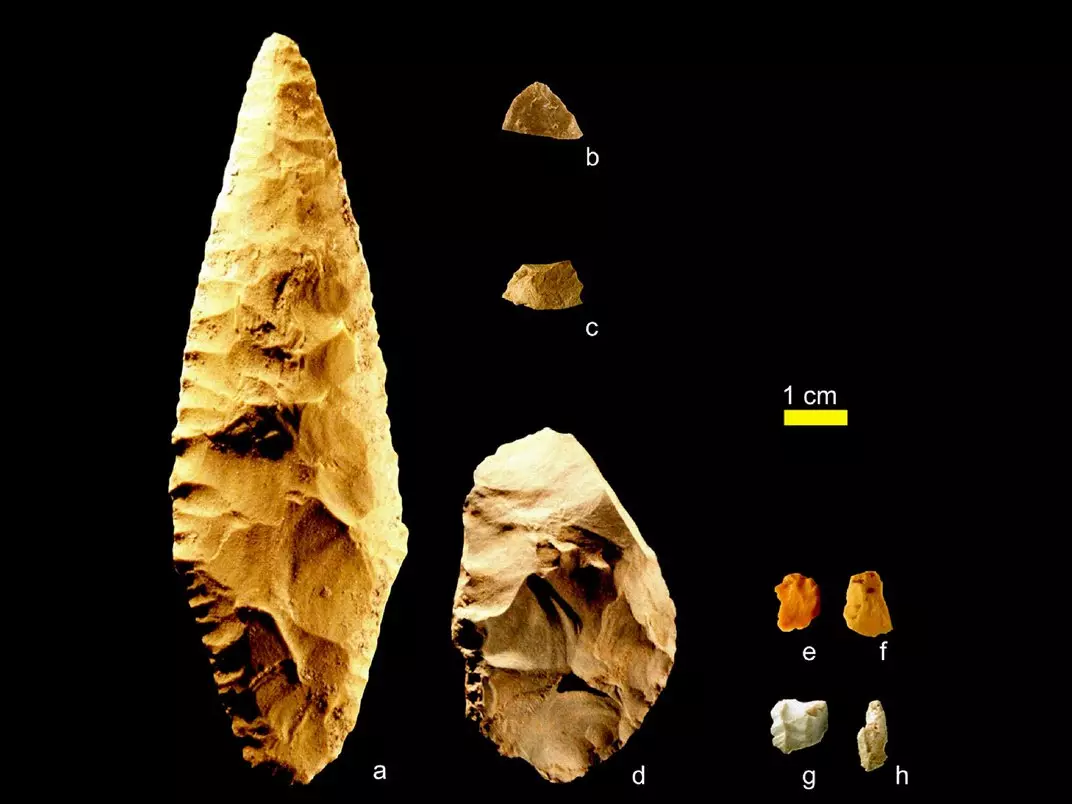 Artefakter från Haida Gwaii-grottorna