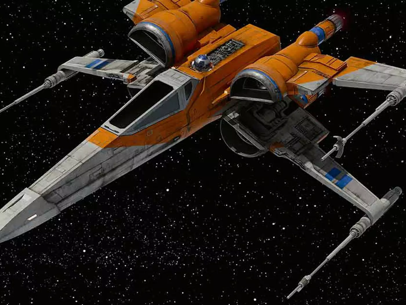 Star Wars X-Wing Starfighter Ulusal Hava ve Uzay Müzesi'ne İndi 29093_1