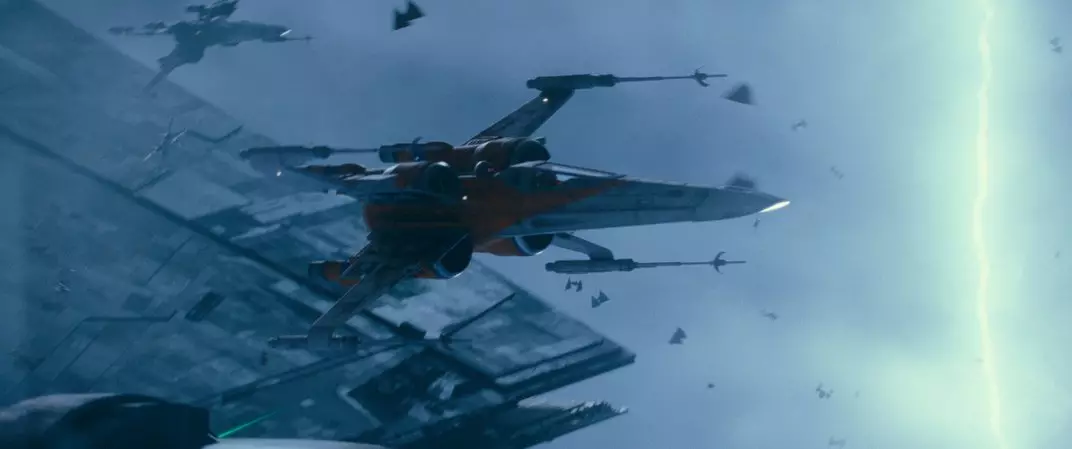 Оддын дайн X-Wing Starfighter Үндэсний Агаар, Сансрын Музейд газардлаа