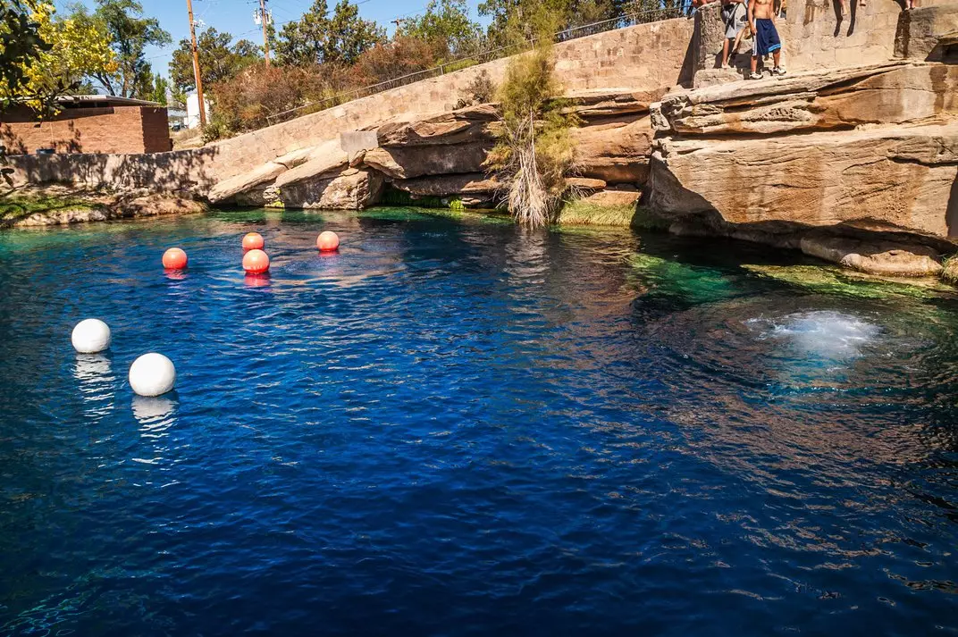 Blue Hole'i ujumisauk, New Mexico