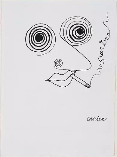 Coneix una altra cara d'Alexander Calder a la galeria de retrats 29280_5