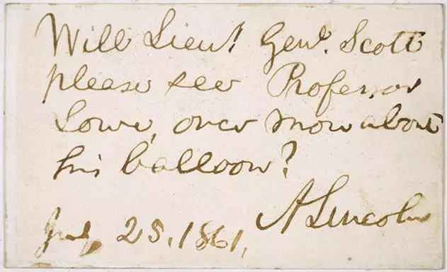 Abraham Lincoln brev