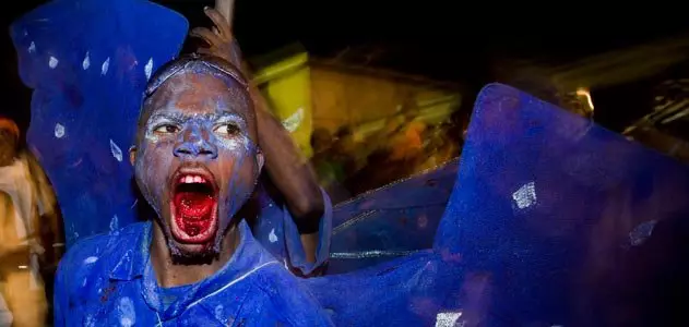 Blue ziwanda pa Carnival