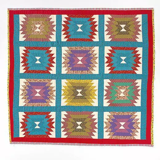 Usa ka Talagsaon nga Koleksyon sa Native American Quilts 29917_12
