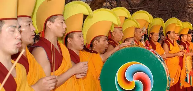 Tibetaanse Boeddhistiese monnike