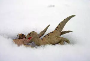 Топло и ладно трчање диносауруси