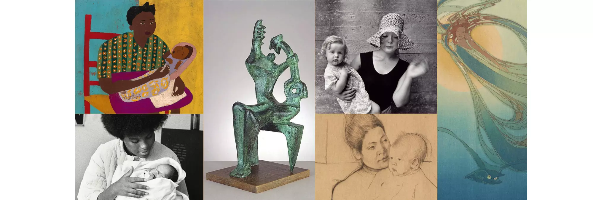 Отпразднуйте День матери с этими произведениями искусства из коллекции Смитсоновского института 30523_1