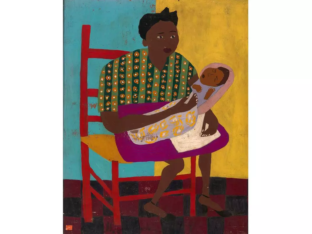 Young Mother, W. H. Johnson