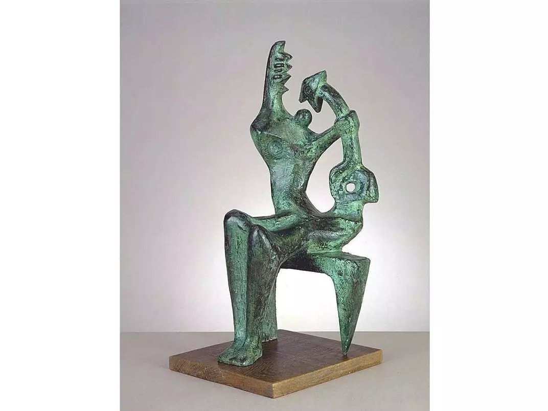 Matka a dieťa, Henry Moore