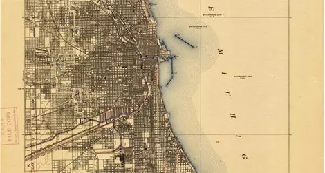 Карта Чикаго, Іллінойс