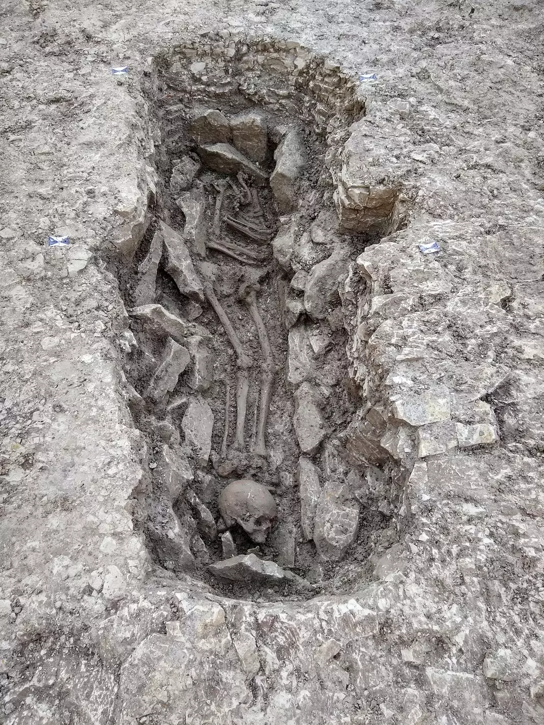 Công trình xây dựng của Vương quốc Anh tìm thấy những bộ xương thời đồ đá mới có thể là nạn nhân của sự hy sinh của con người