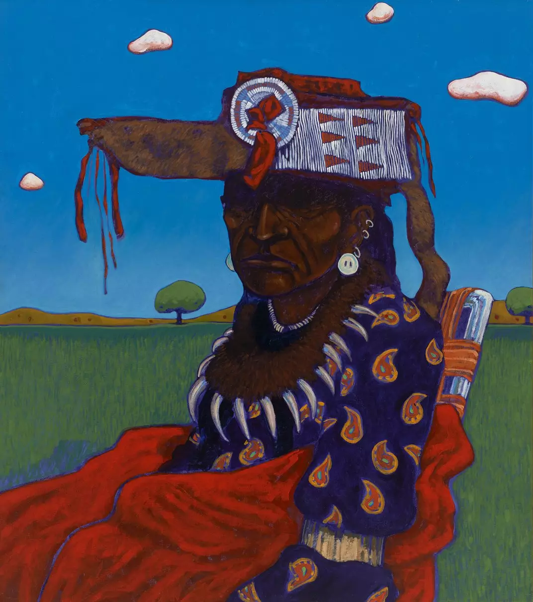 Kamoo T.C. Cannon le Batho ba Mehleng ea Hae ba Fetotse Art ea Native American 30961_6