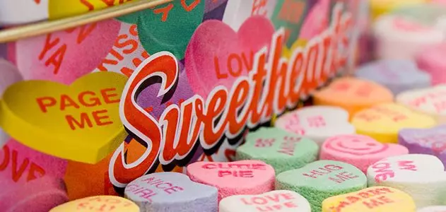 Evîndaran candy sweetheart