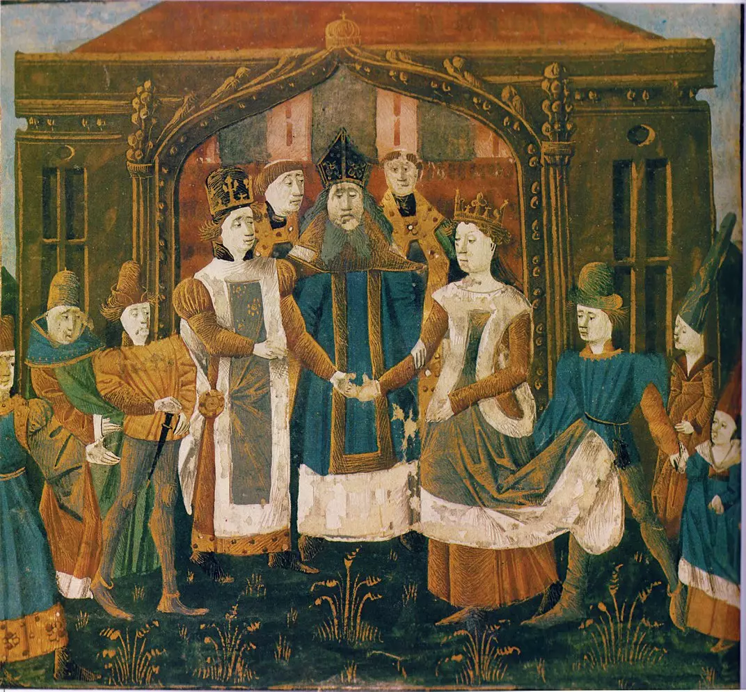 Mariage de Sigebert na de Brunehaut
