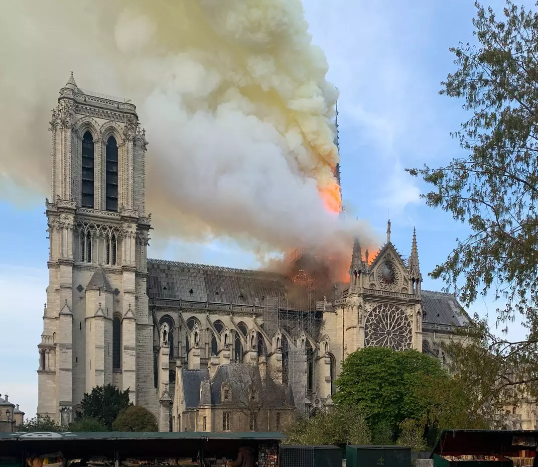Notre-Dame'i ikoonilise tornikiivri taastamiseks langetati sadu sajandeid vanu puid 31211_3