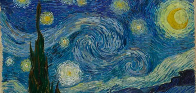 Vincent van Goghs Stjärnklara natten