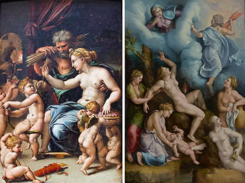Giulio Romano festményei