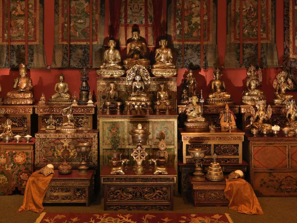 Museum Nasional Seni Asia Kamar Kuil Buddha Tibet