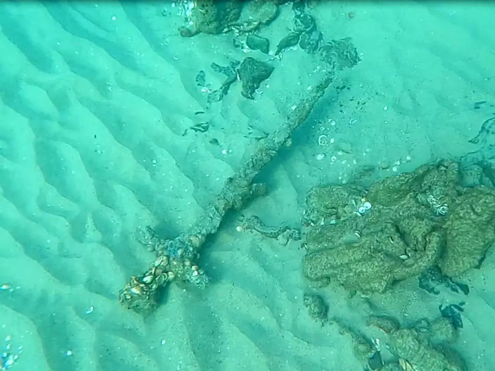 Takozvani križarski mač pronašao je ronilac u blizini izraelske obale sredinom listopada