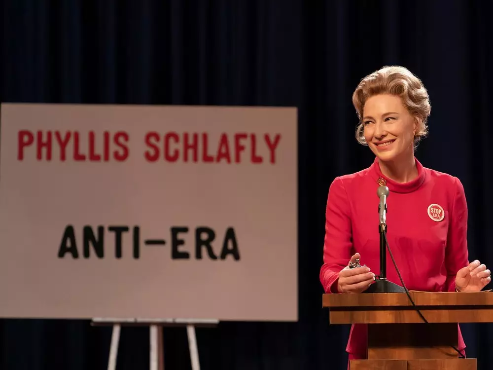 Cate Blanchett as Phyllis Schlafly