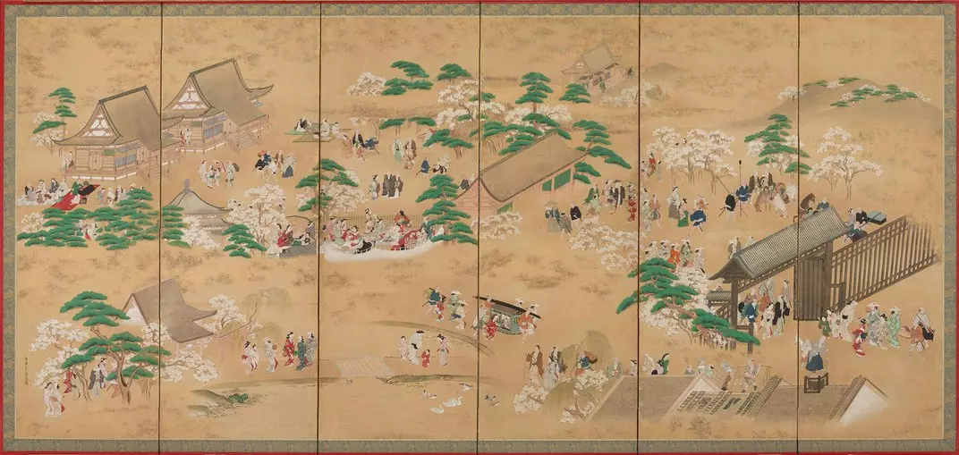 在這些標誌性的日本藝術作品中尊重觀賞櫻花的傳統 32106_12