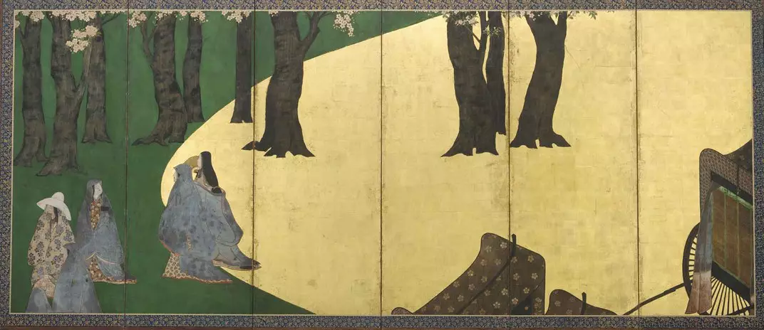 Шануйце традыцыю разглядаць квітнеючыя вішні ў гэтых фірмовых японскіх творах мастацтва 32106_4