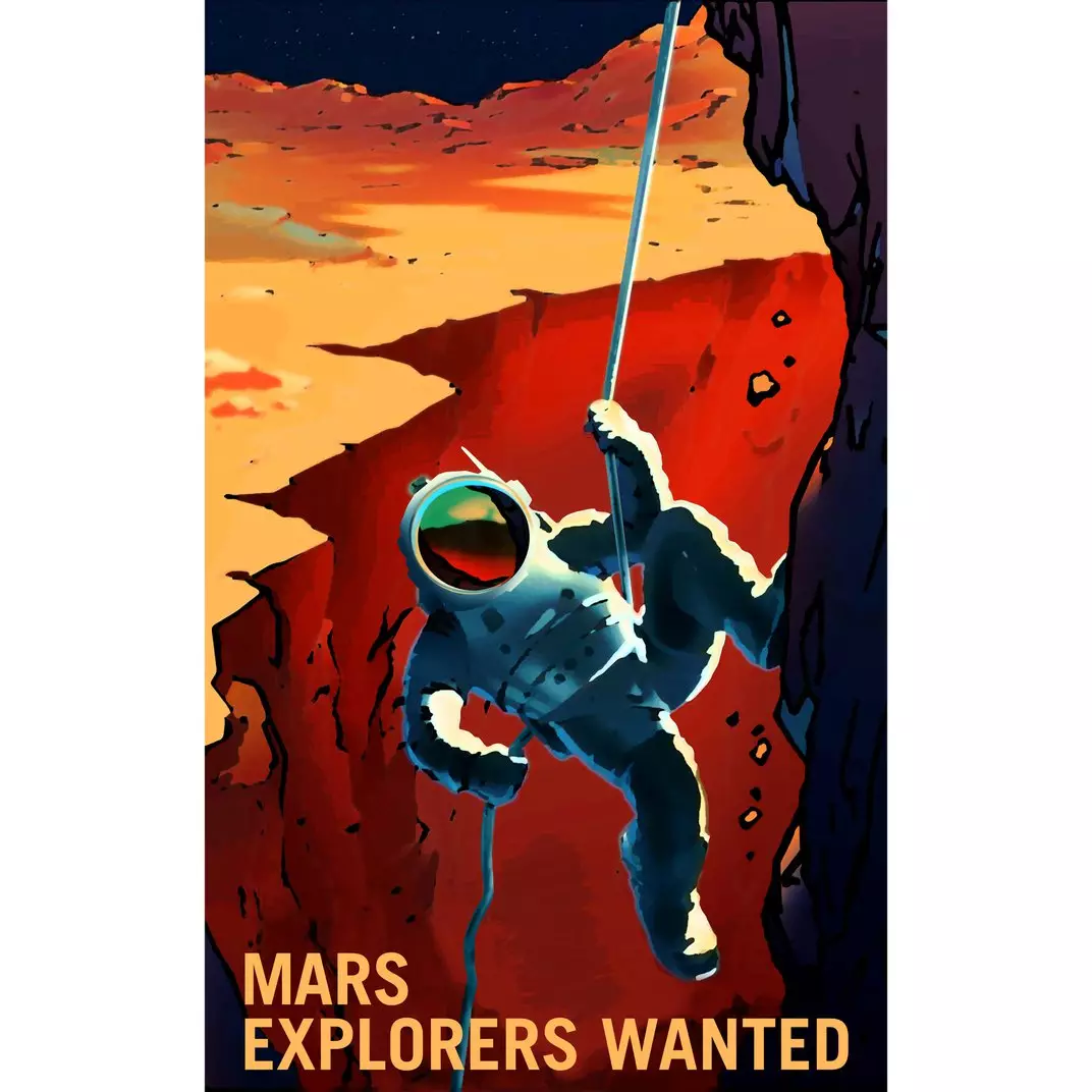 Lelee NASA's Retro Mars mbanye akwụkwọ mmado 32130_2