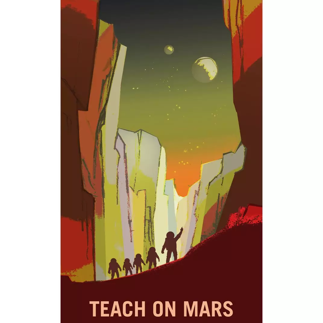 Préift d'NASA Retro Mars Recrutement Poster 32130_6