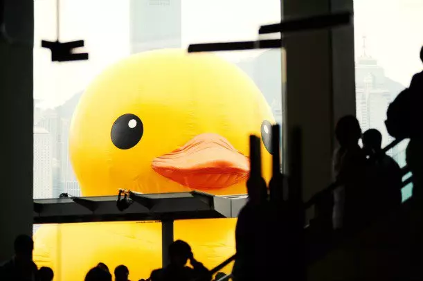 Hong Kong Fell in Love With This Larger-Than-Life Rubber Duck
