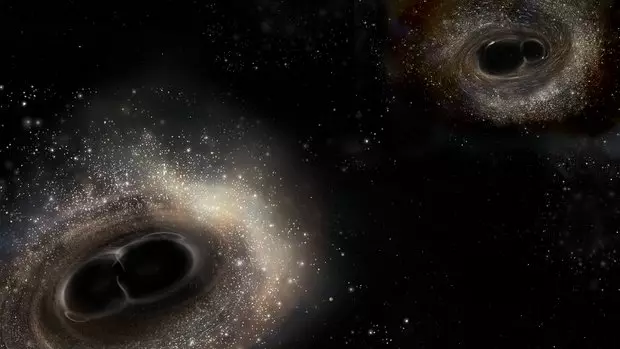 gravitační vlny černých děr