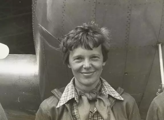 One of the last photographs taken of Amelia Earhart