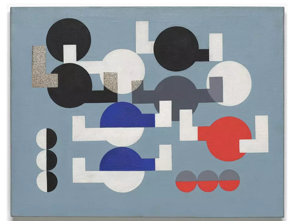 Sophie Taeuber-Arp, Komposisi, 1930.