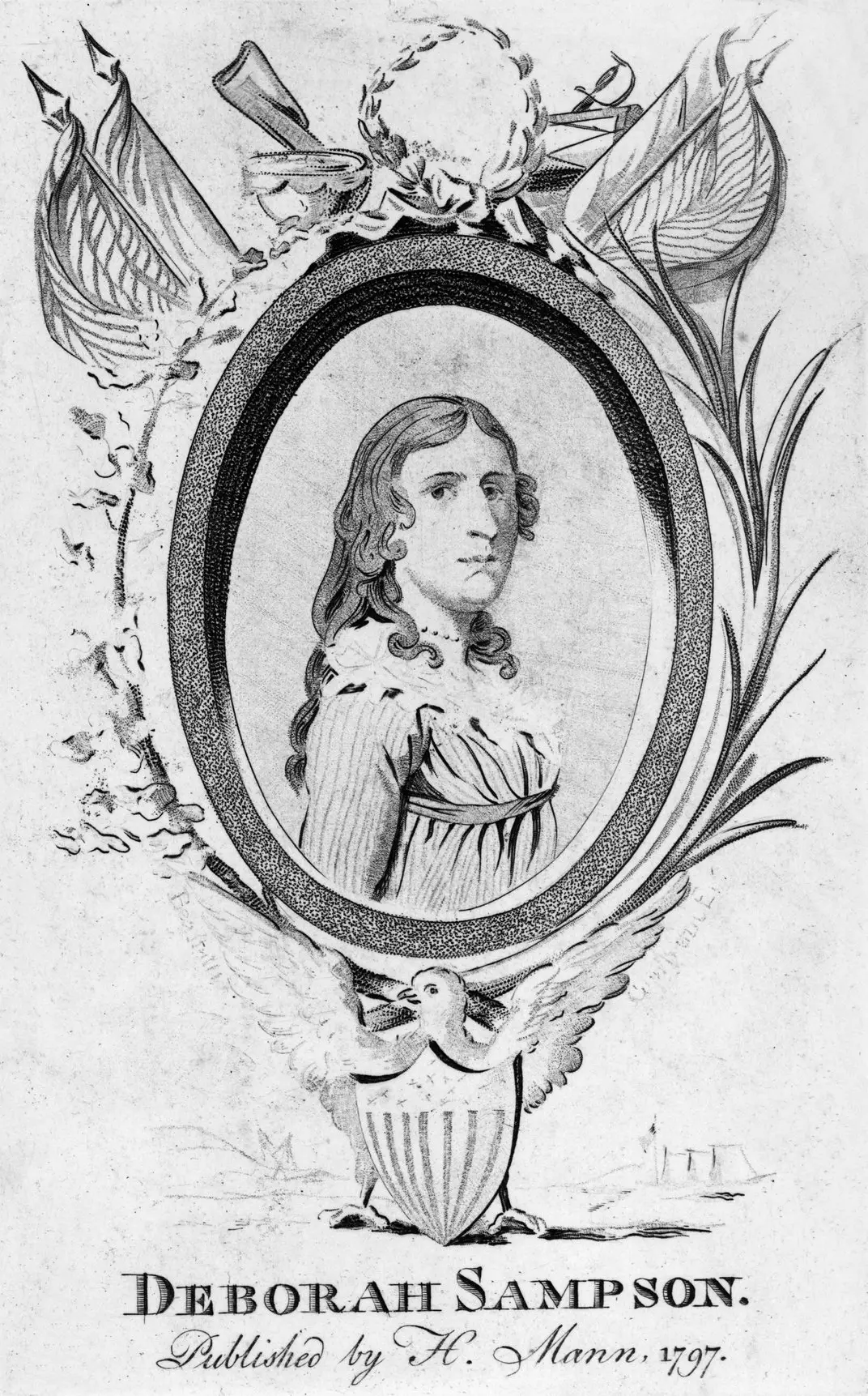 Zeichnung von Deborah Sampson