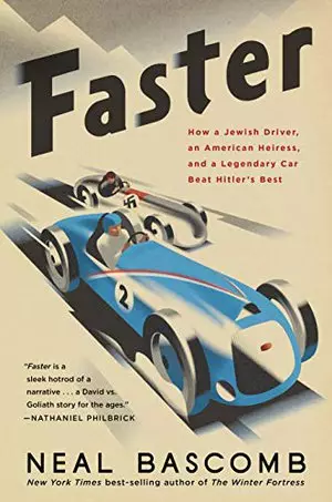Pratinjau thumbnail untuk 'Lebih Cepat: Bagaimana Pengemudi Yahudi, Pewaris Amerika, dan Mobil Legendaris Mengalahkan Mobil Terbaik Hitler
