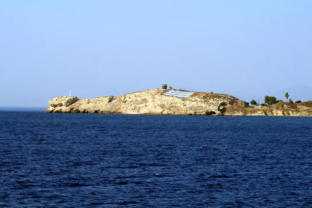 コス島のギリシャの島