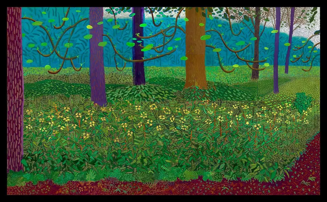 Paano Pinagsasama ng 'Ecstatic Joy of Nature' sina Vincent van Gogh at David Hockney 33537_4