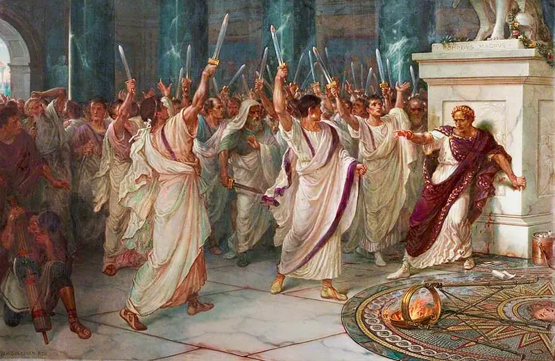 Cezario mirtis