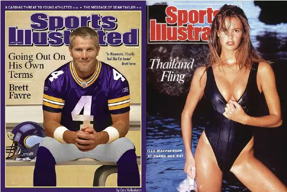 Ženy sa objavujú na menej ako piatich percentách obálky Sports Illustrated