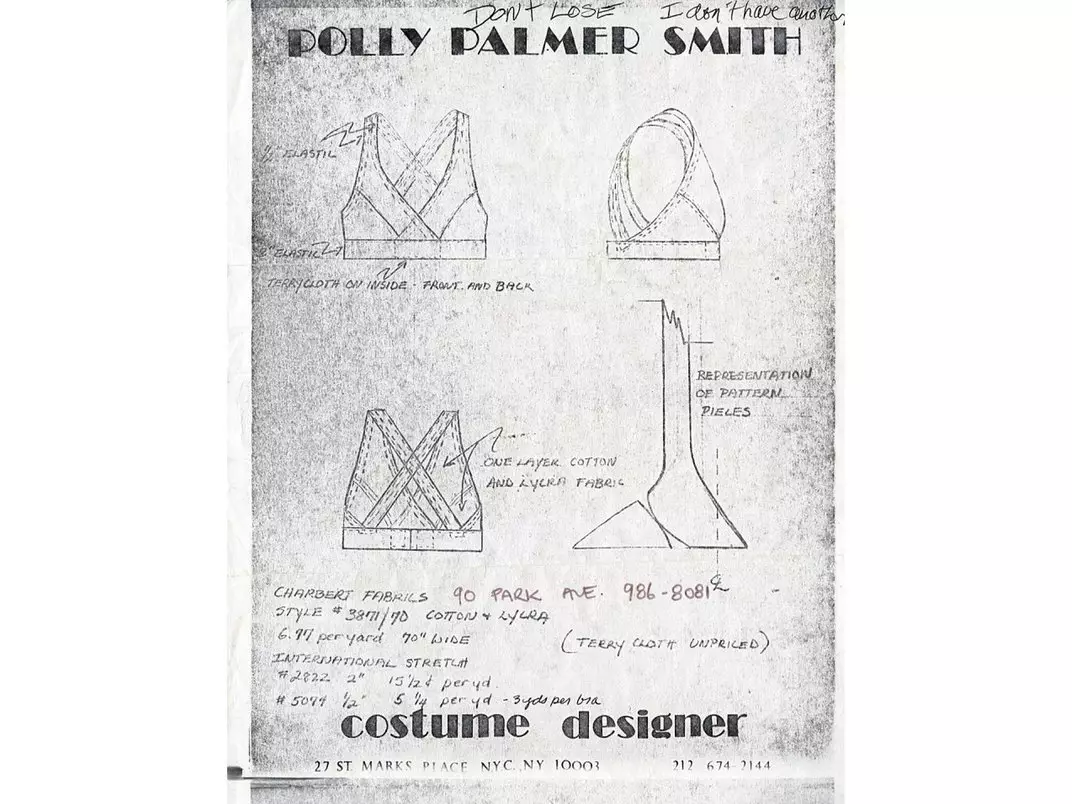 dessin du prototype Jogbra