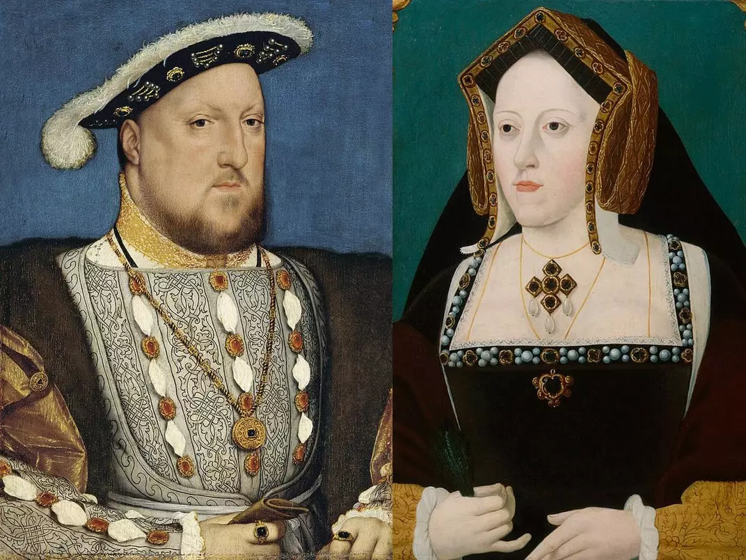 Henrik VIII i Katarina Aragonska