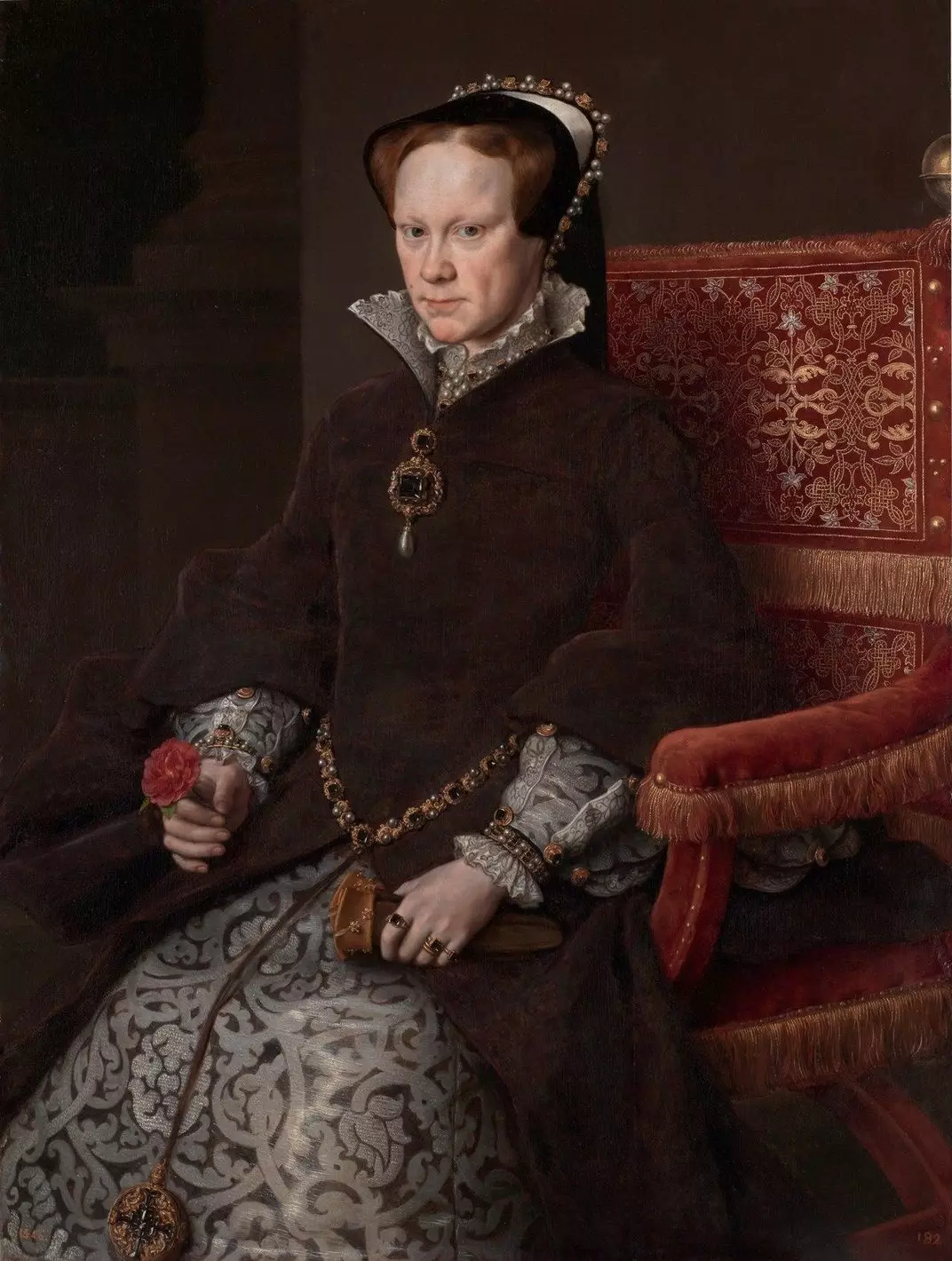 Antonis Mor portræt af Maria 1554