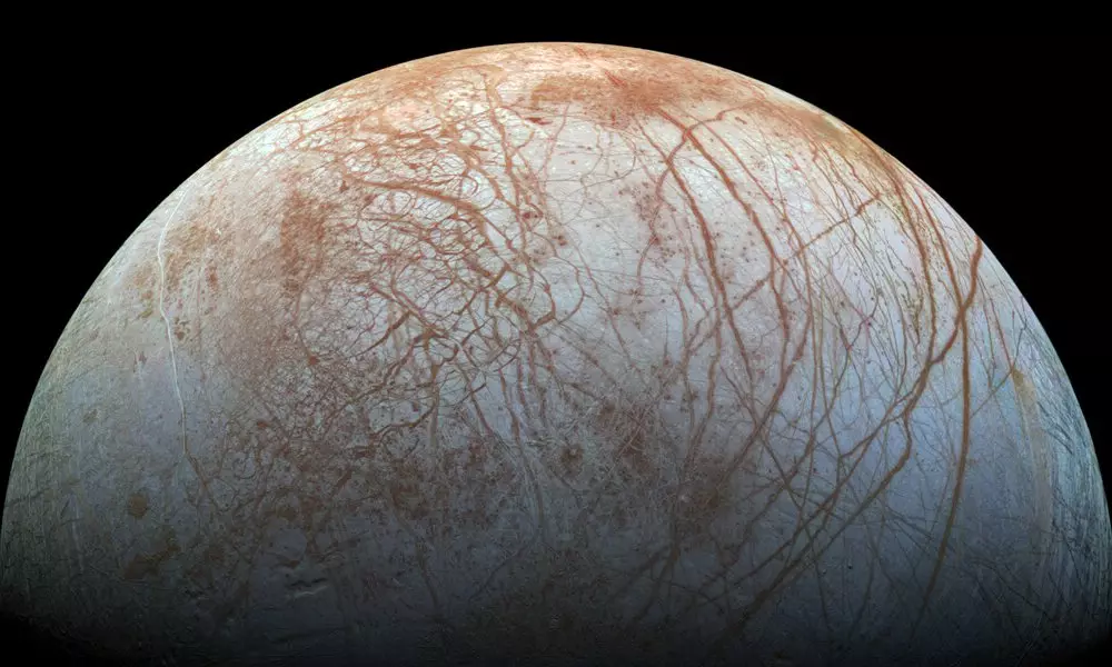 Jupiterův měsíc Europa