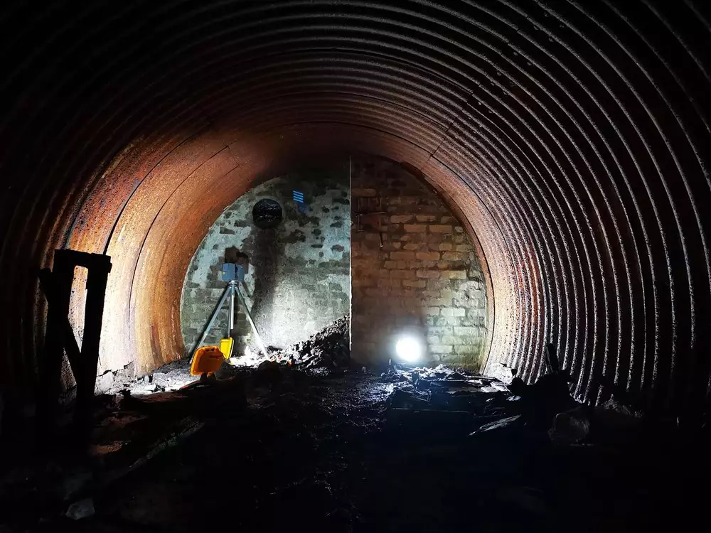 WWII Bunker E Sebelisoa ke 'Secret Army' ea Churchill e Epolotsoeng Scotland.