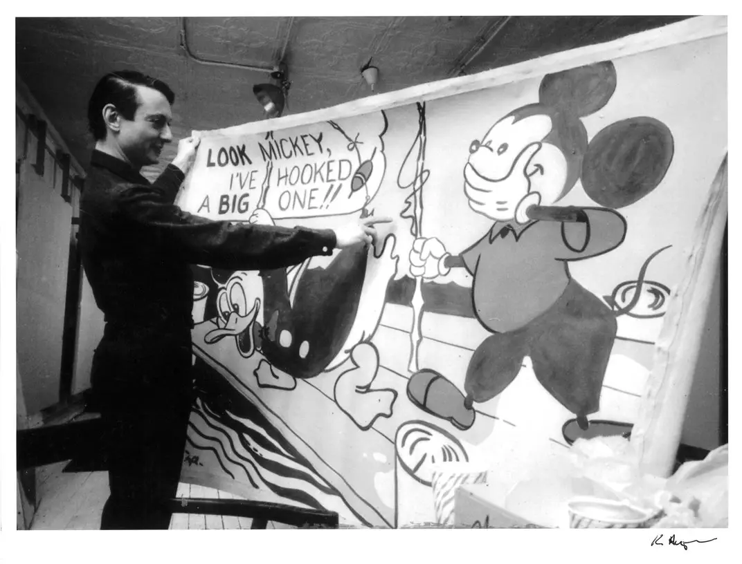 Kyk Mickey, Lichtenstein