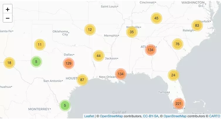 Deze interactieve kaart visualiseert de queer geografie van het 20e-eeuwse Amerika 34065_3