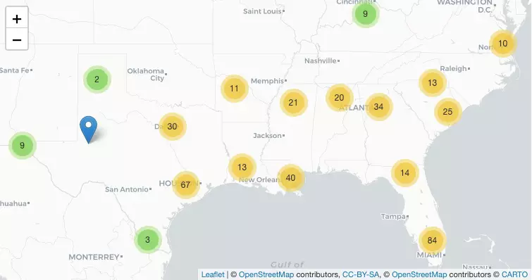 Diese interaktive Karte visualisiert die queere Geographie des Amerikas des 20. Jahrhunderts 34065_4